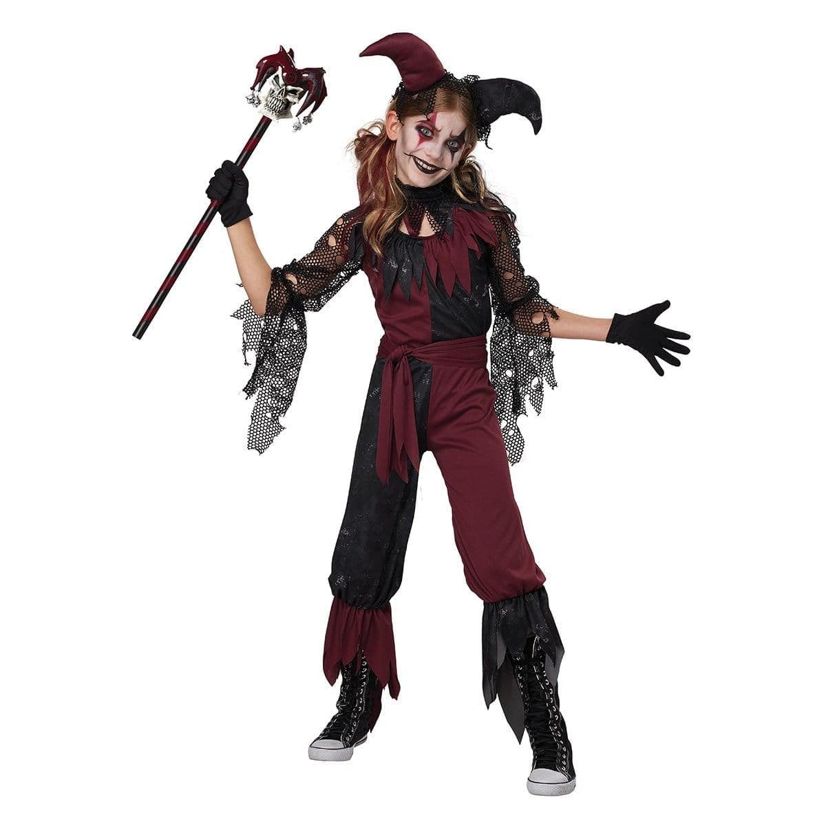 Psycho Jester Costume for Kids | Party Expert