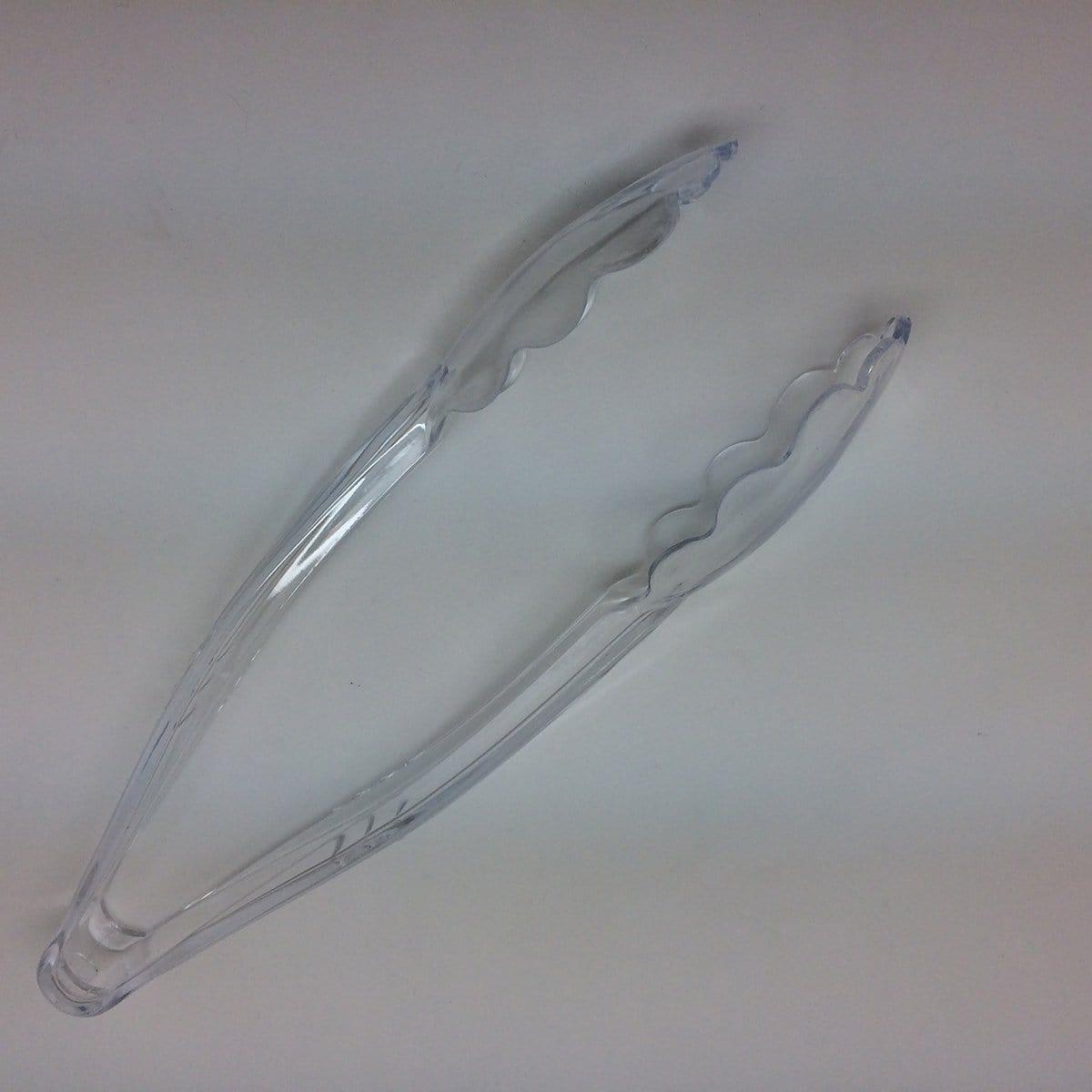Clear Plastic Tongs (2/pkg.) – Party Expert