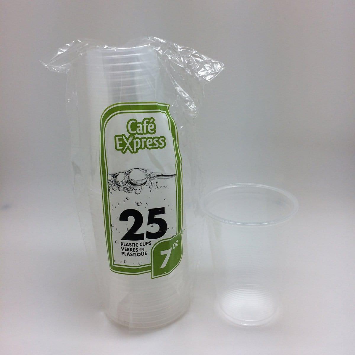 Plastic Glasses 7 oz 25/pkg – Party Expert