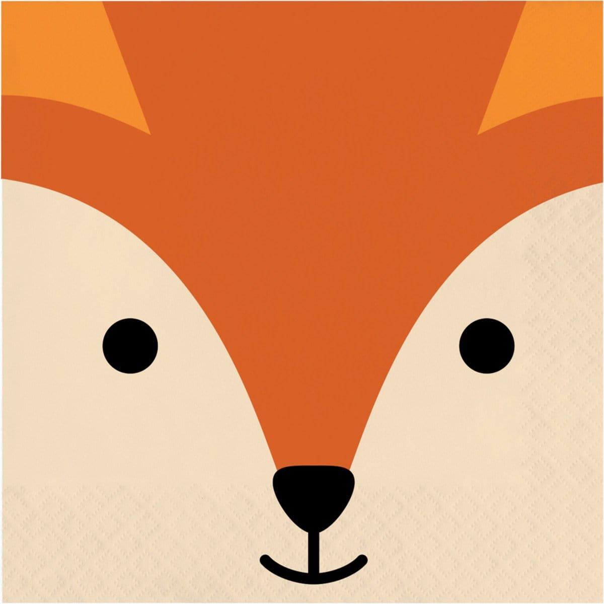 Fox Lunch Napkins, 16 Count | Party Expert