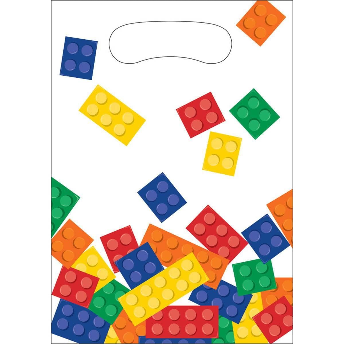Block Party Favor Bags | Party Supplies – Party Expert