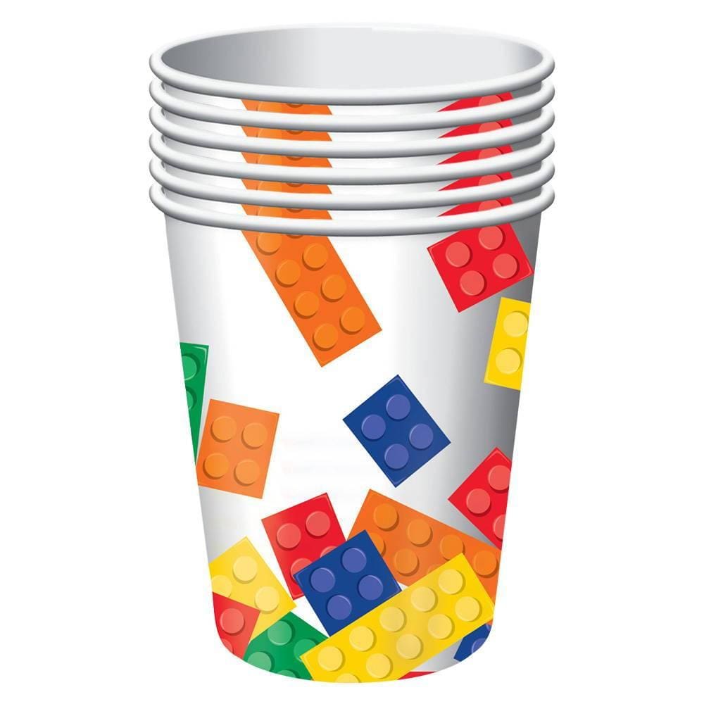 Block Party Paper Cups | Party Supplies – Party Expert