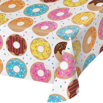 Donut Time Tablecover | Party Supplies – Party Expert