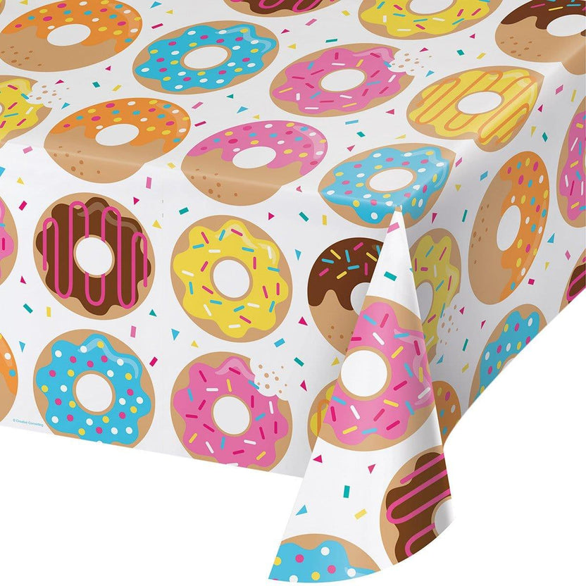 Donut Time Tablecover | Party Supplies – Party Expert