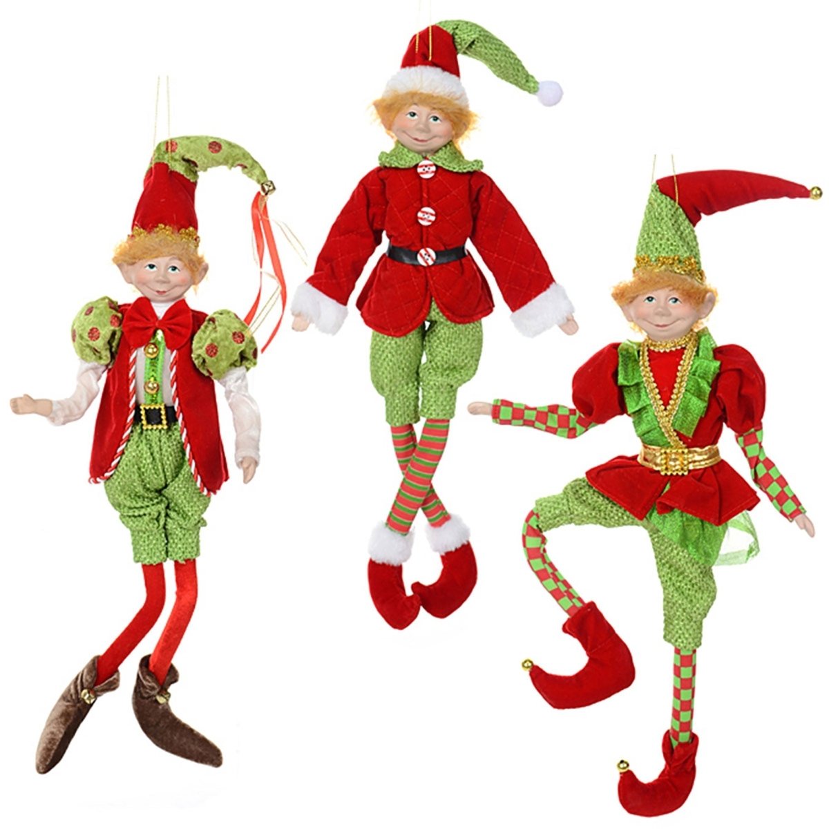 Flexible Elf, 21 Inches, Assortment, 1 Count | Party Expert