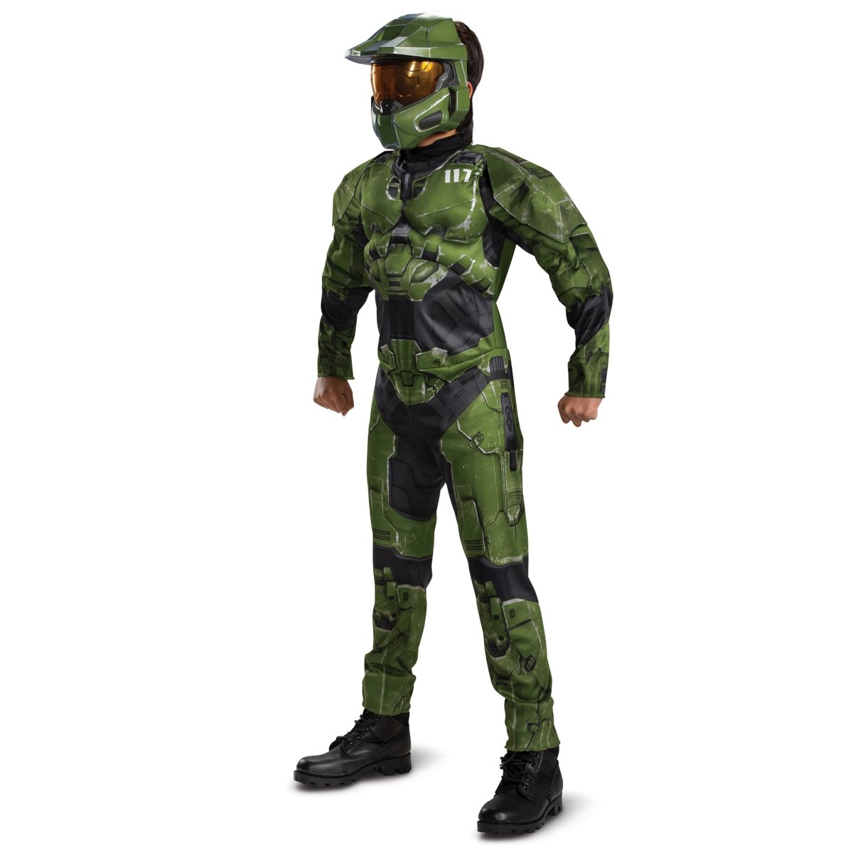 Costume musclé de Master Chief pour enfants, Halo | Party Expert