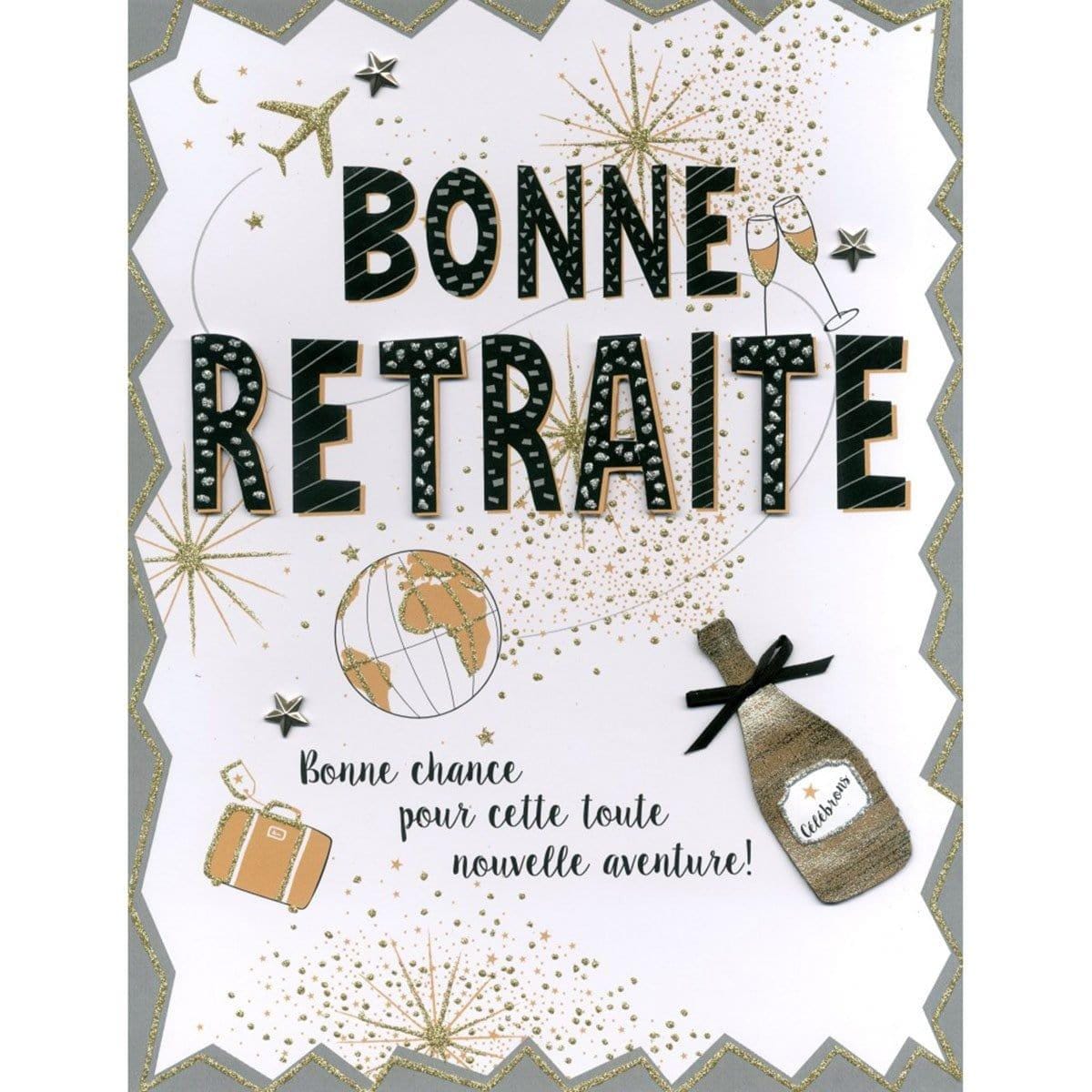 Gigantic Card - Bonne Retraite Travel – Party Expert