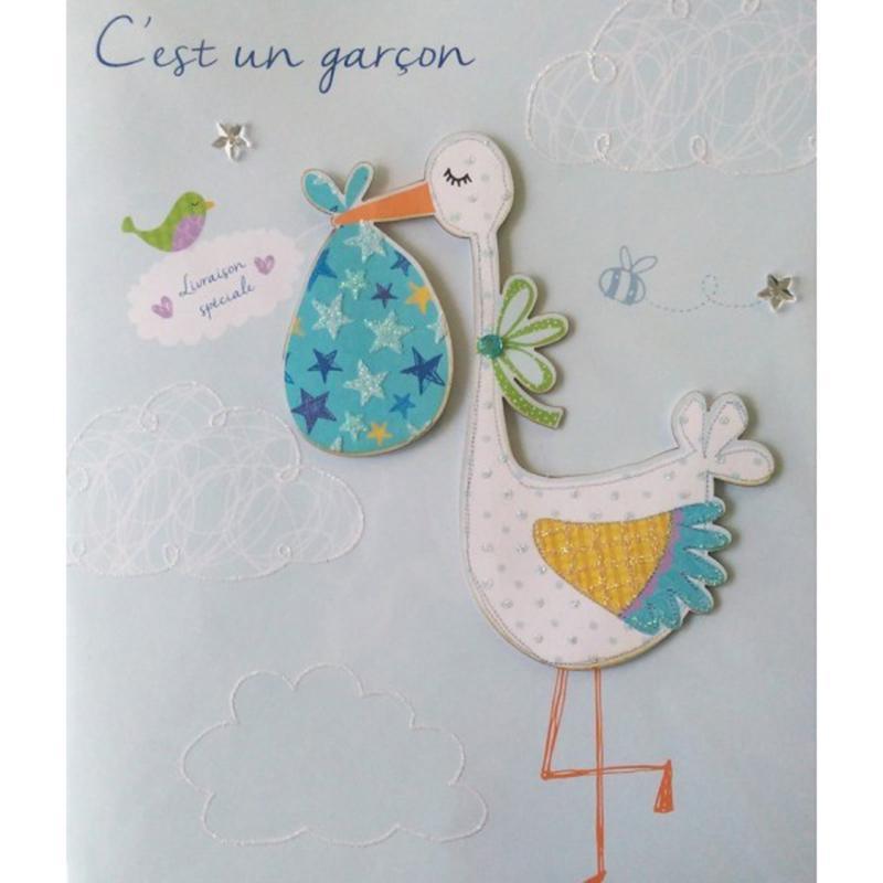 Gigantic Card - C'est Un Garçon – Party Expert