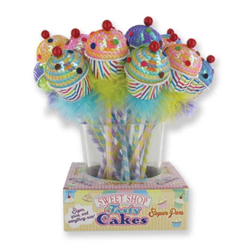 Cupcake Sequin Pen Asst. – Party Expert