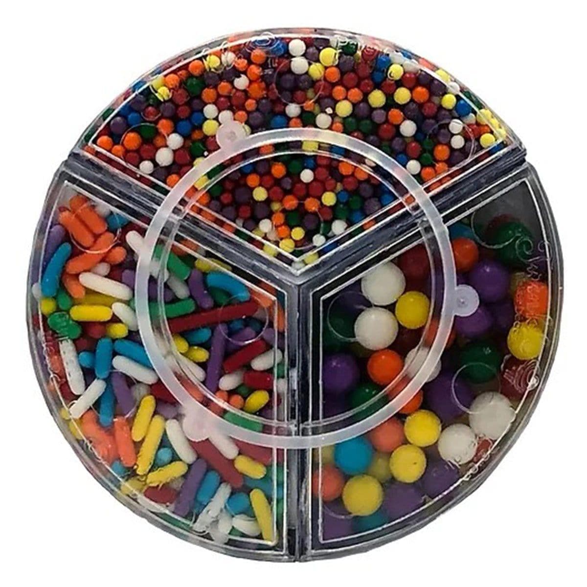 Candy Rainbow Triplet Sprinkles | Party Expert