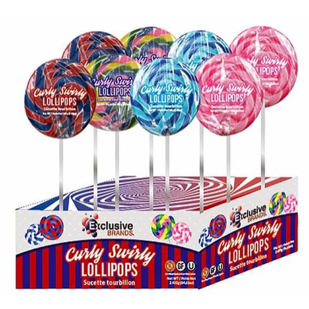 Buy Curly Swirly Pop, Assortment, 1 Count | Party Expert