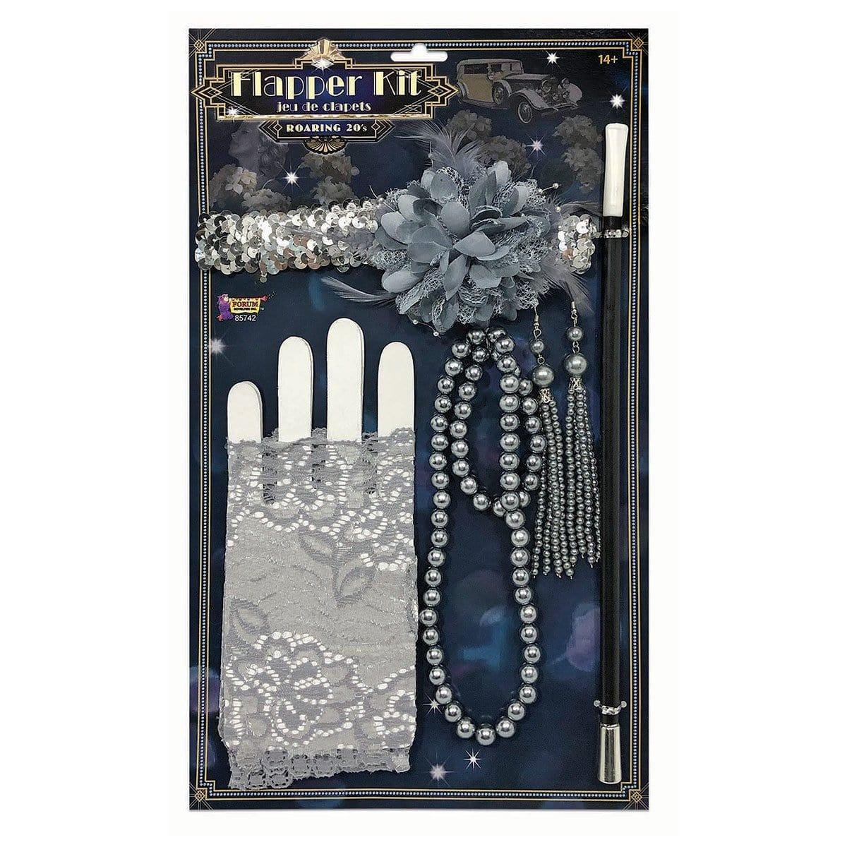 20's Flapper Accessory Kit for Adults| Party Expert