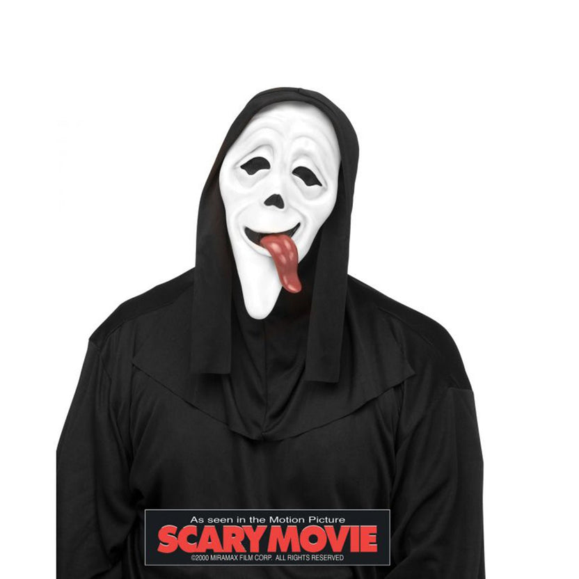 Scary Movie Wass-Up Mask with Shroud – Party Expert