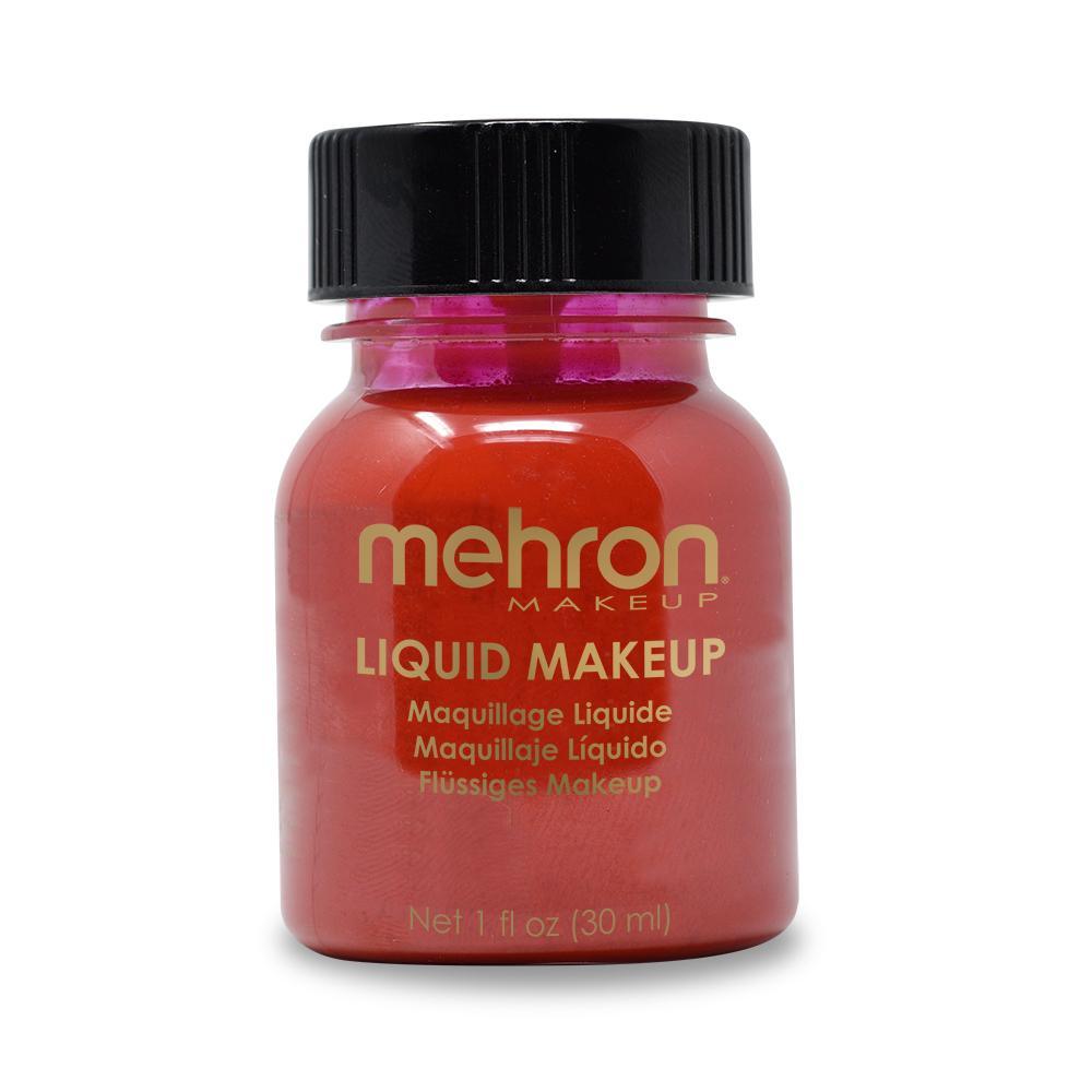 Mehron Red Liquid Makeup, 1 Ounce | Party Expert