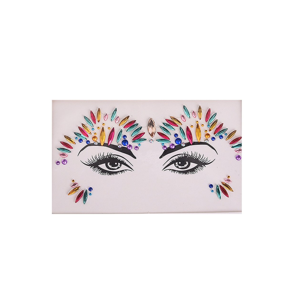 Festival Face Art Crystal Stickers – Party Expert