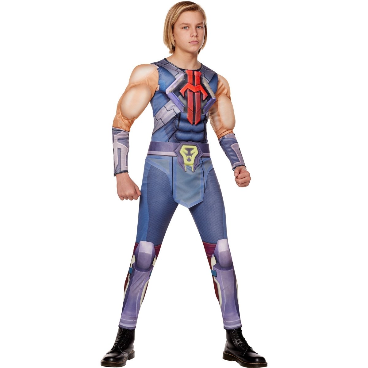 He-Man and the Master of the Universe Adam Costume for Kids – Party Expert