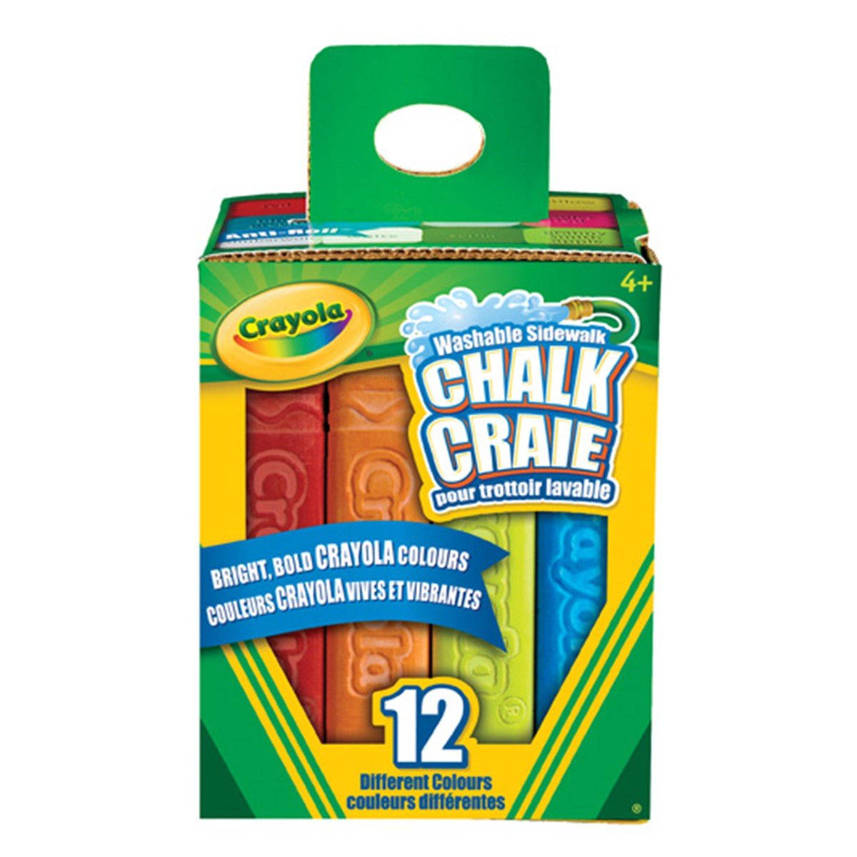 Crayola Washable Sidewalk Chalk, 12 Count – Party Expert