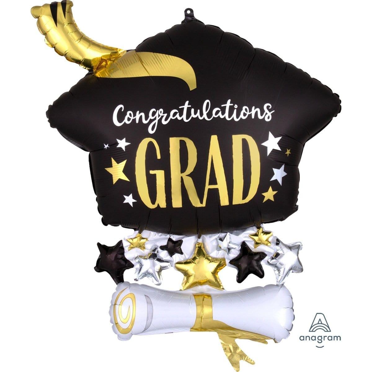 Congratulations Grad Supershape Balloon | Party Expert
