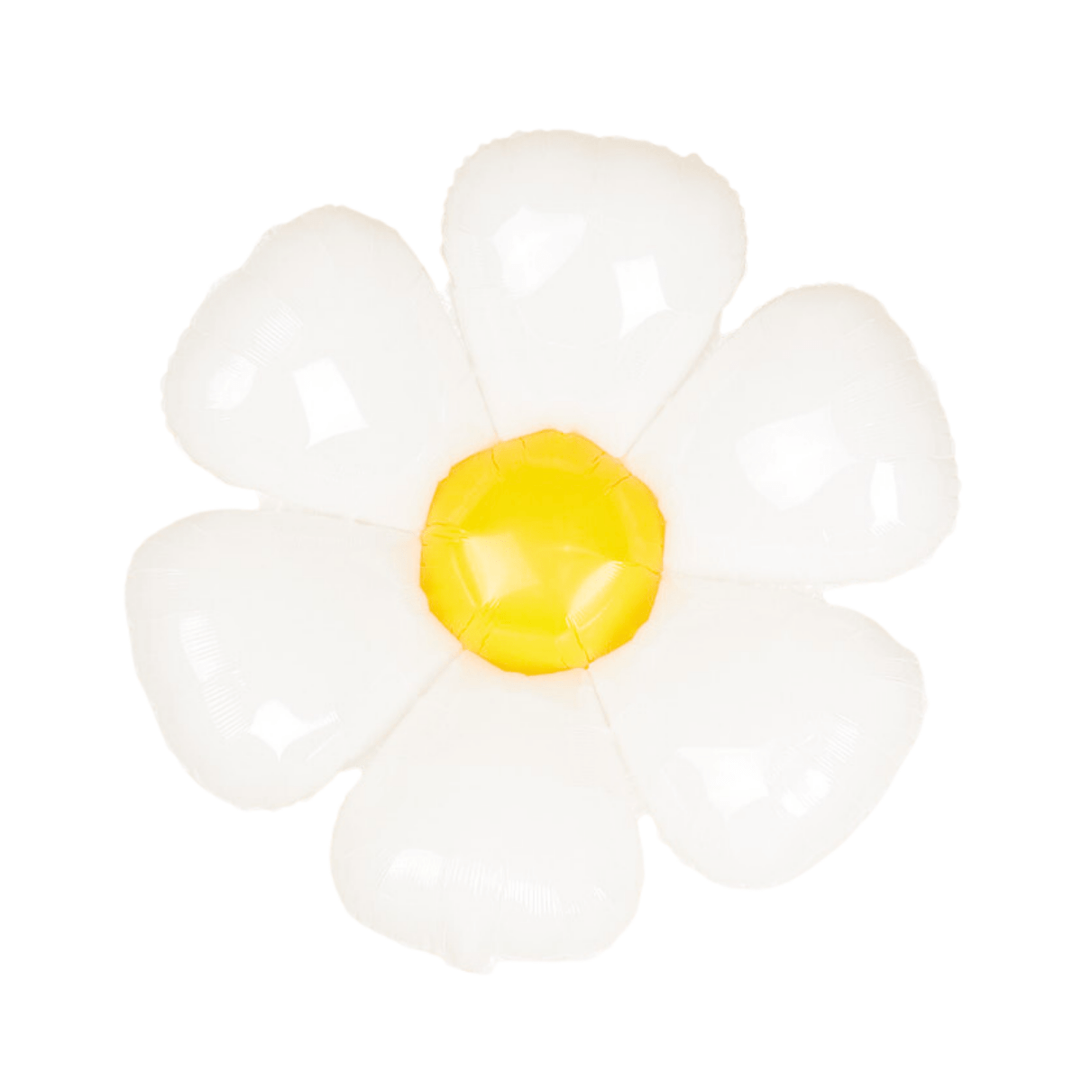 Daisy Flower Air-Filled Balloon, 25 Inches, 1 Count | Party Expert