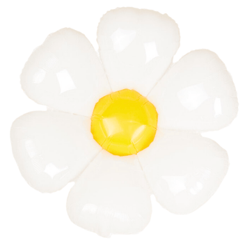 Daisy Flower Supershape Balloon, 43 Inches, 1 Count | Party Expert