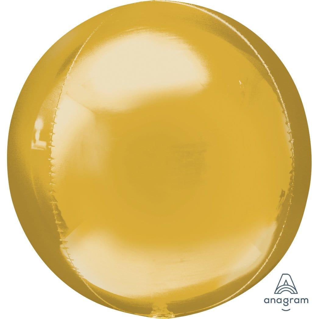 Jumbo Gold Orbz Balloon | Party Expert