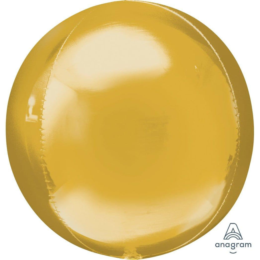 Jumbo Gold Orbz Balloon | Party Expert