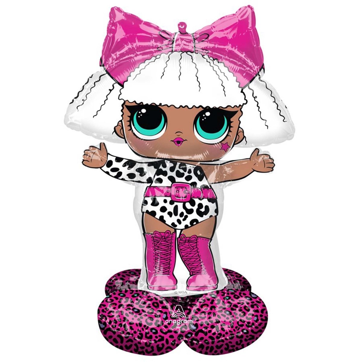 LOL Surprise Diva Glamour Airloonz Standing Air-Filled Balloon | Party ...