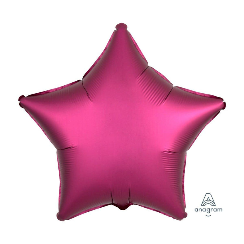 Pink Star Shape Foil Balloon, 18 Inches | Party Expert