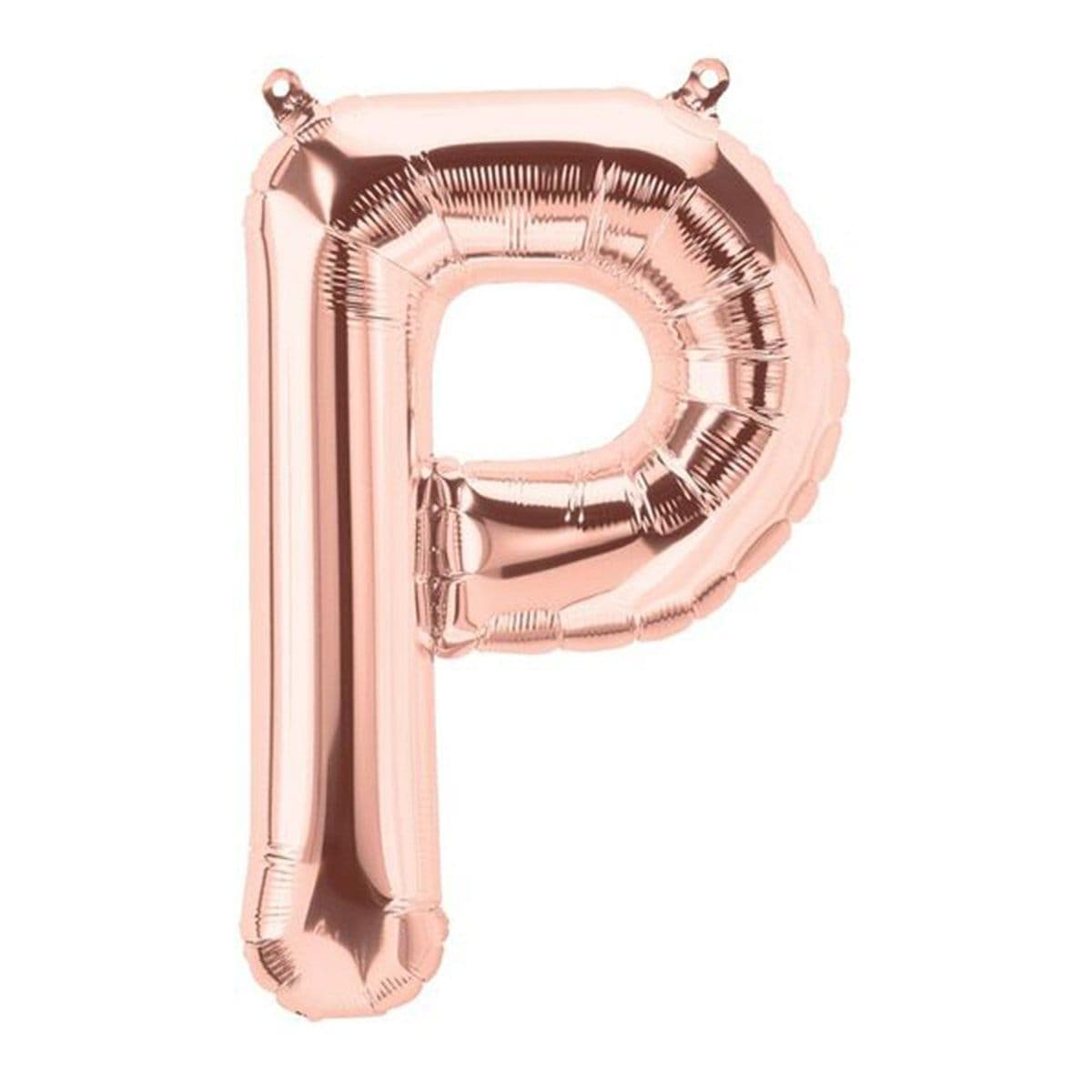 Rose Gold Letter P Foil Balloon, 34 Inches | Party Expert