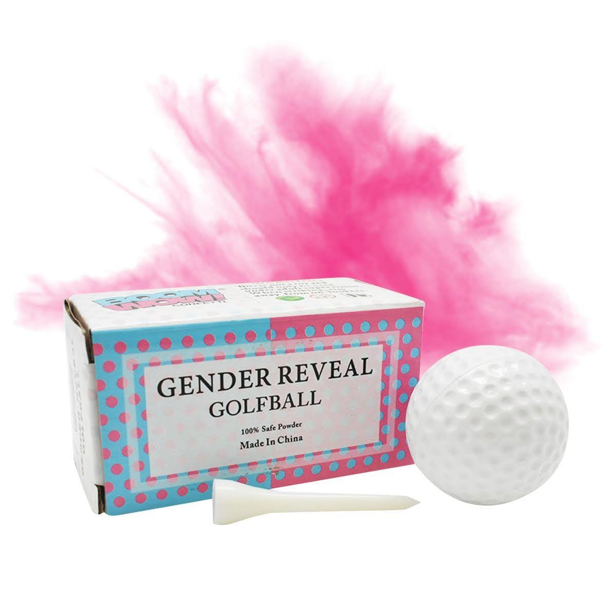 Buy Gender Reveal Pink Powder Golf Ball | Party Expert