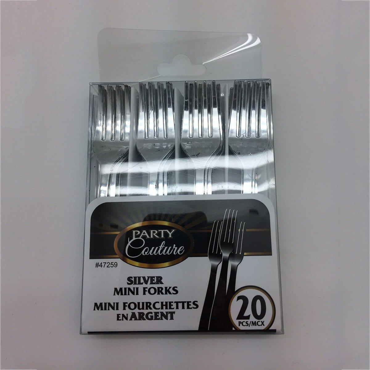 Mini Forks - Silver 20/pkg. – Party Expert