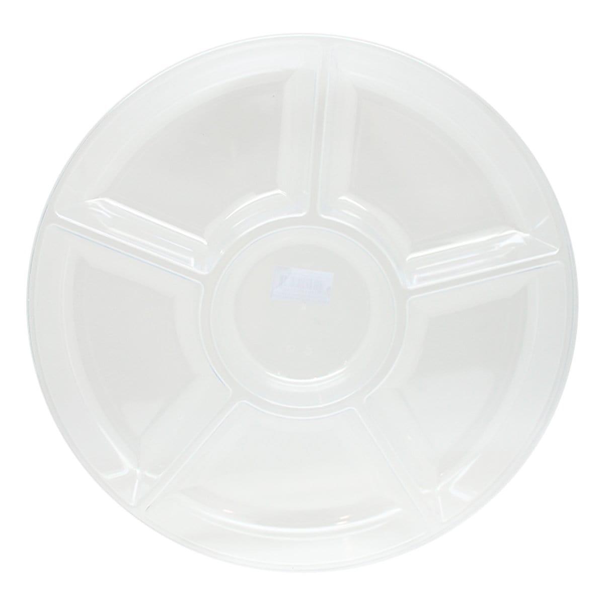Transparent Round Plastic Platter - 12 In – Party Expert