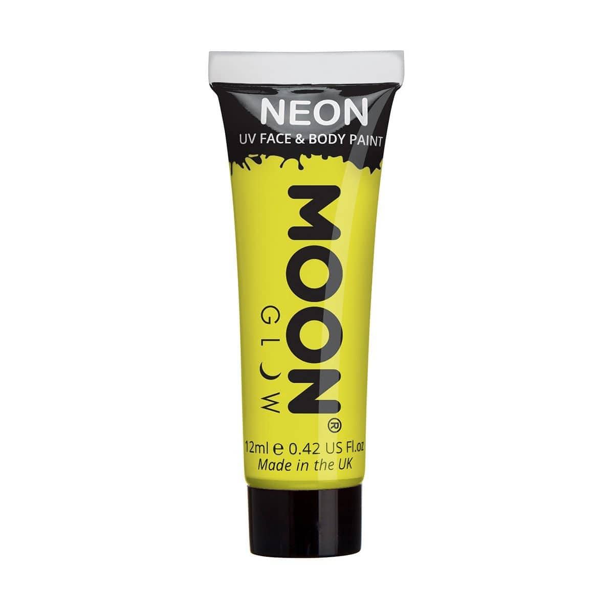 Moon Yellow Neon UV Face & Body Paint | Party Expert