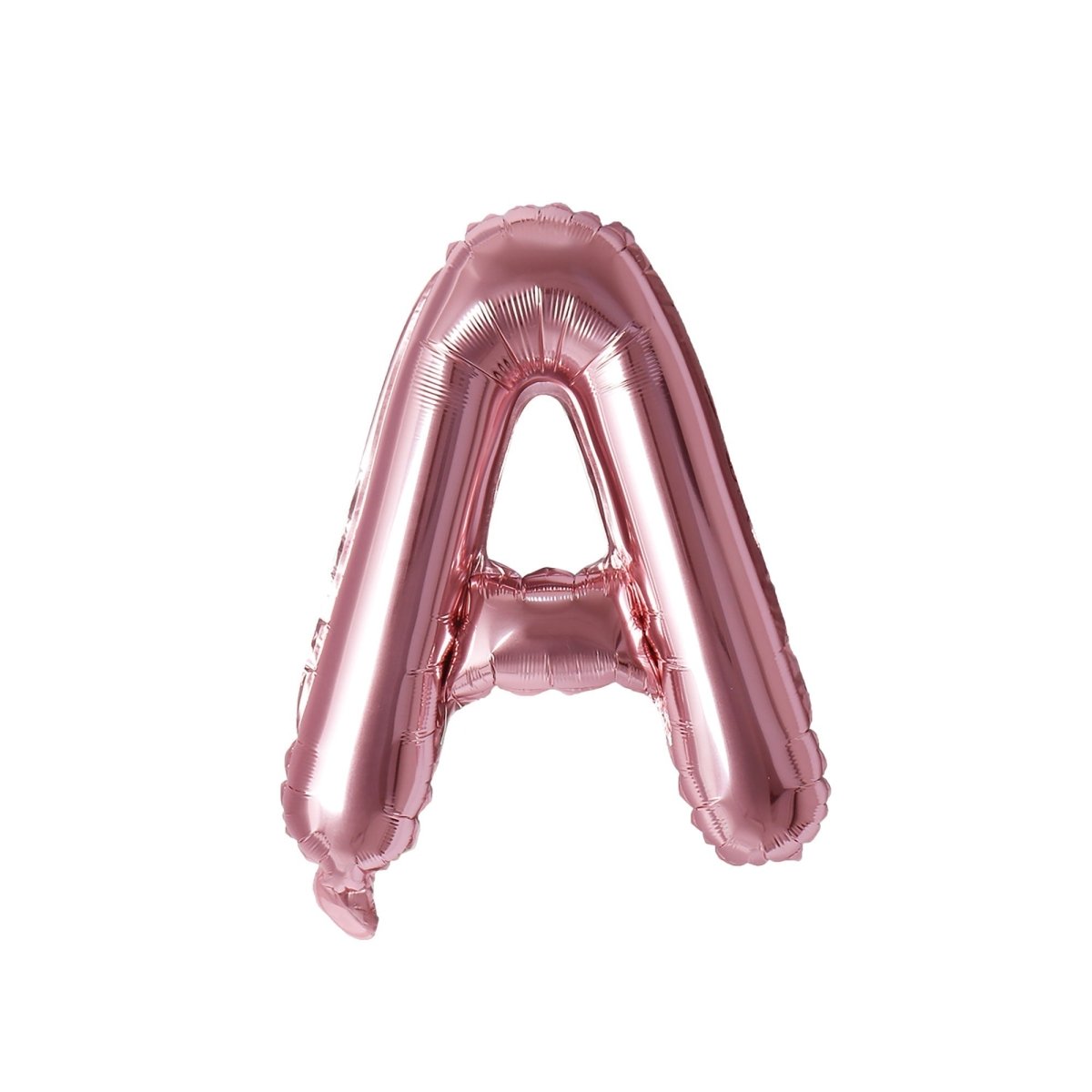Rose Gold Letter A Foil Balloon, 16 Inches | Party Expert