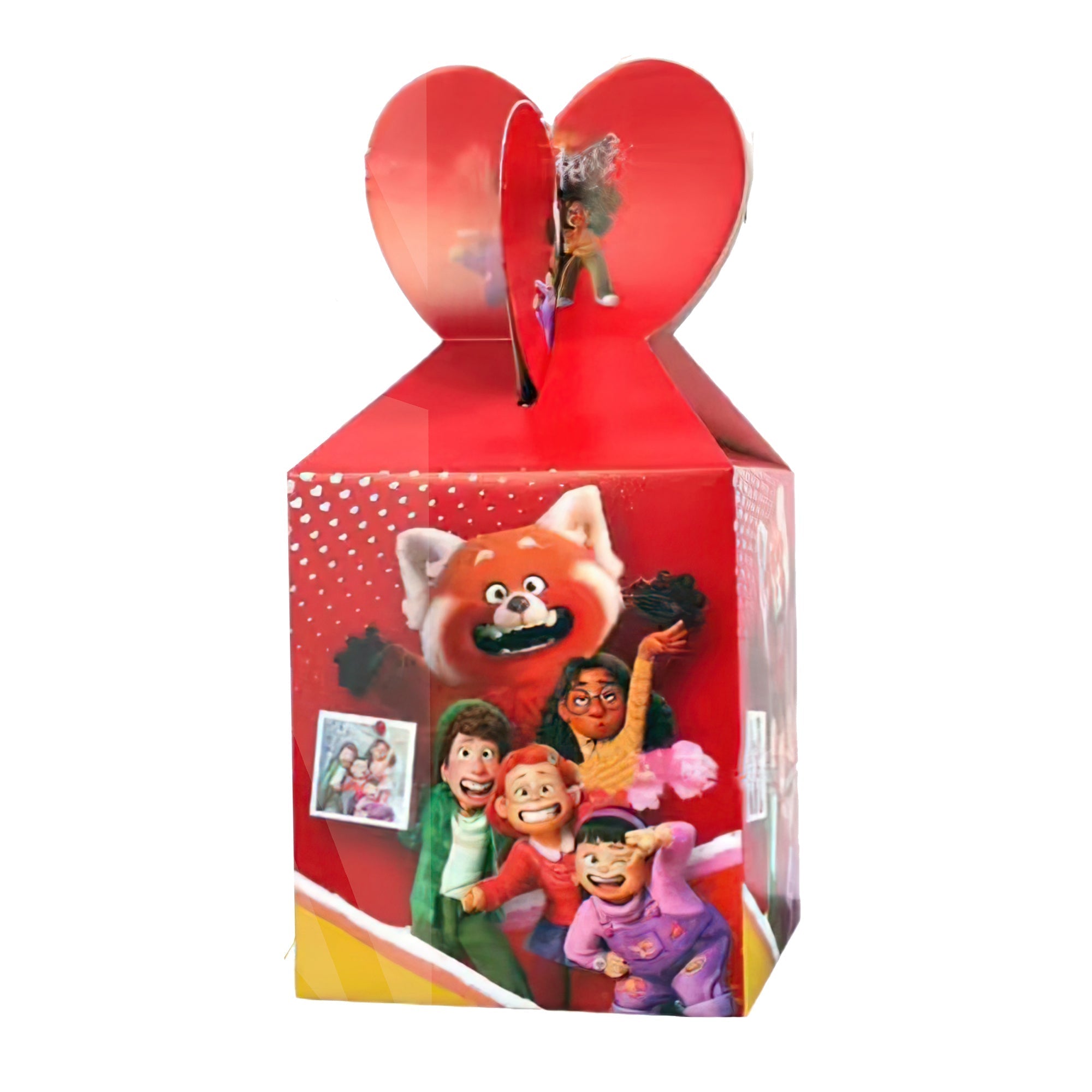 Turning Red Birthday Favour Boxes, 6 Count | Party Supplies – Party Expert