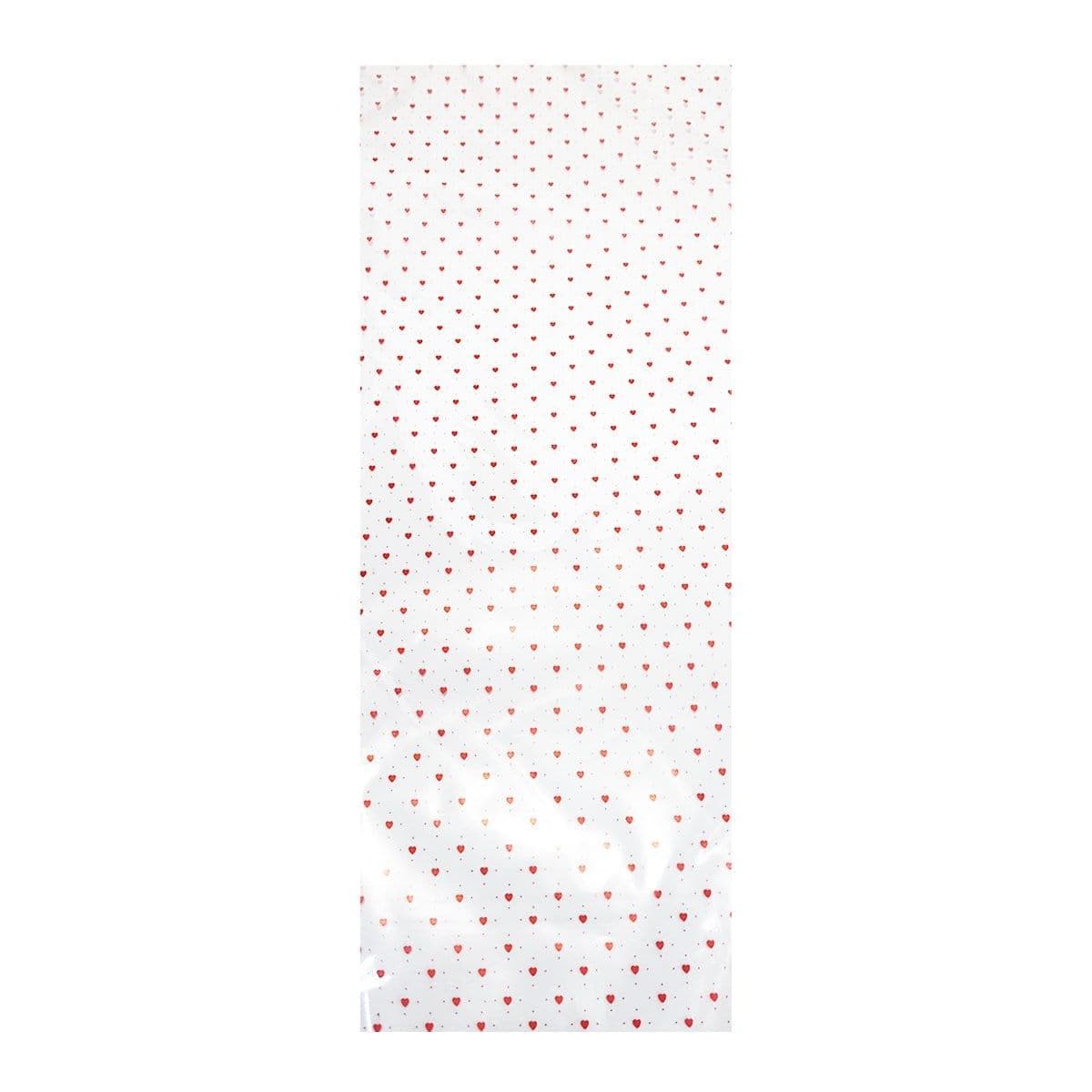 Small Print Heart Opp Bag – Party Expert