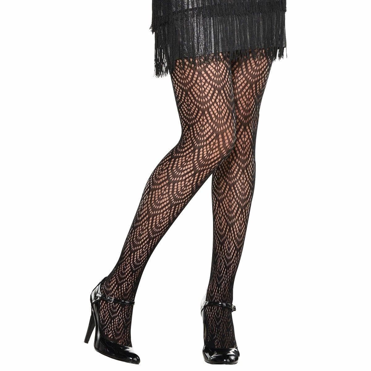 20's Pattern Hosiery for Adults | Party Expert