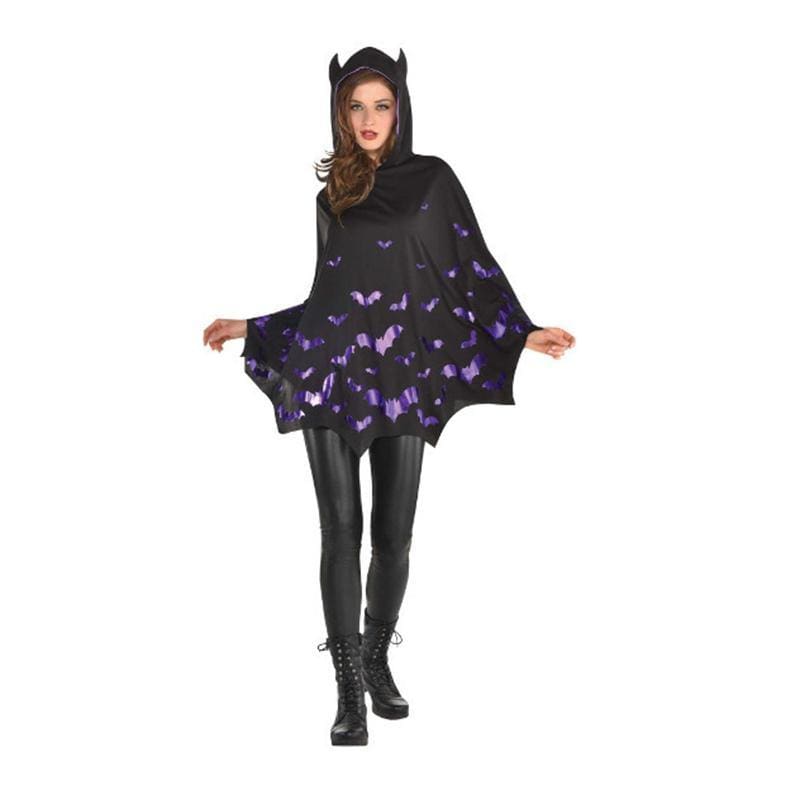 Bat Poncho for Adults | Party Expert