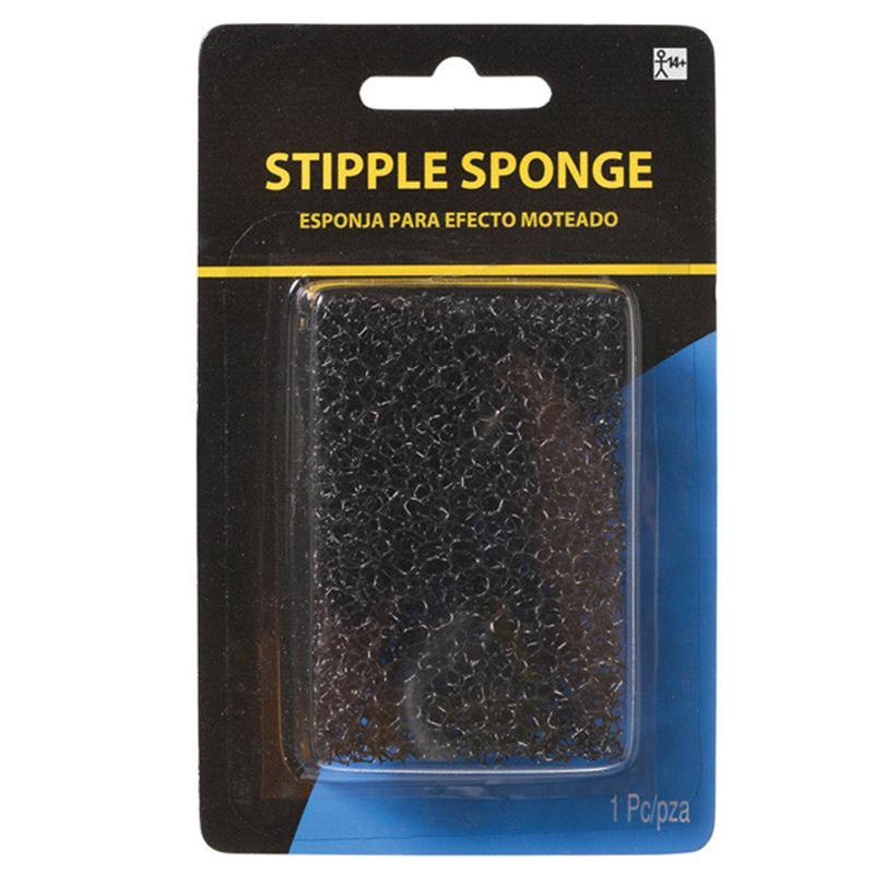 Black Stipple Sponge | Party Expert
