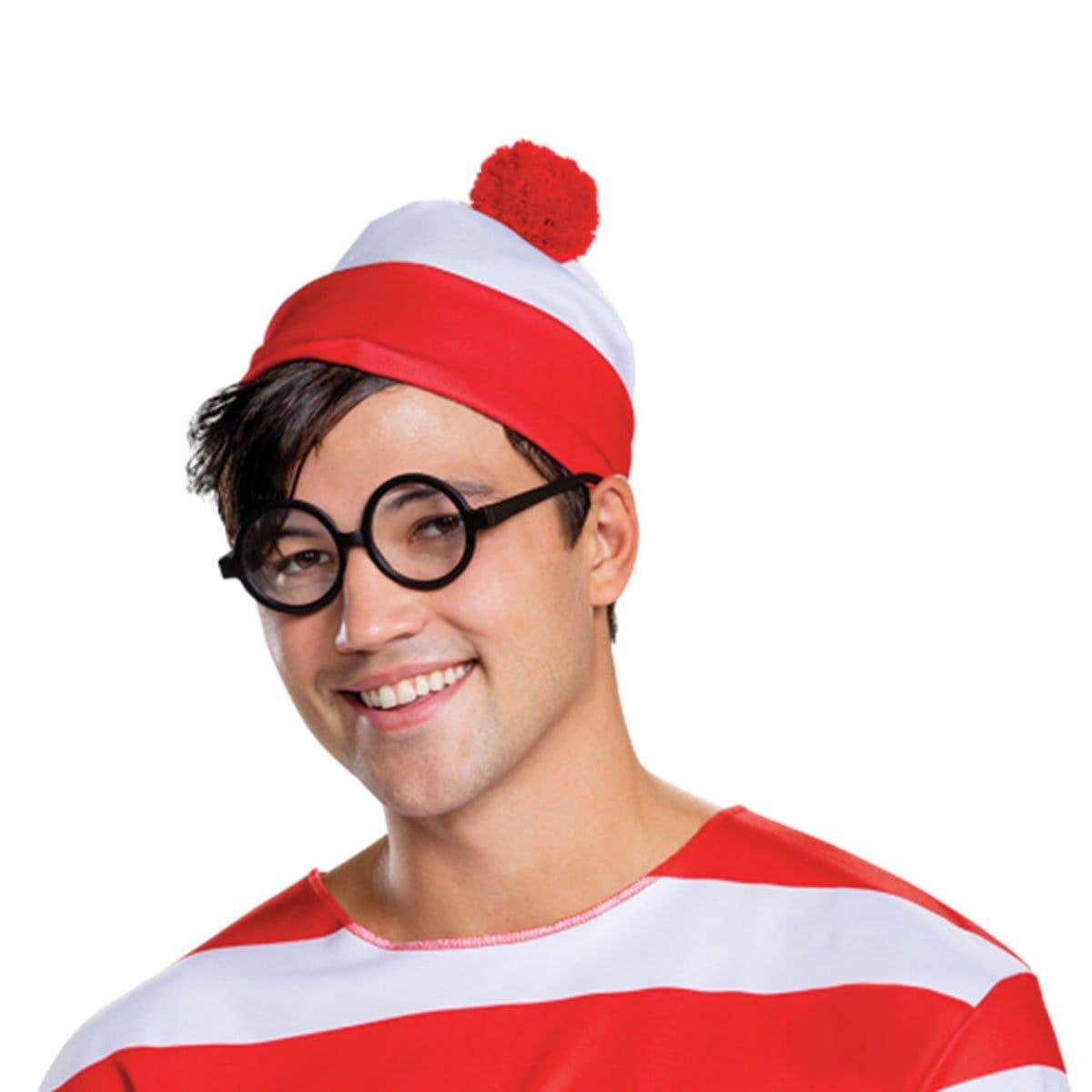 Waldo Accessory Kit for Adults, Where's Waldo | Party Expert