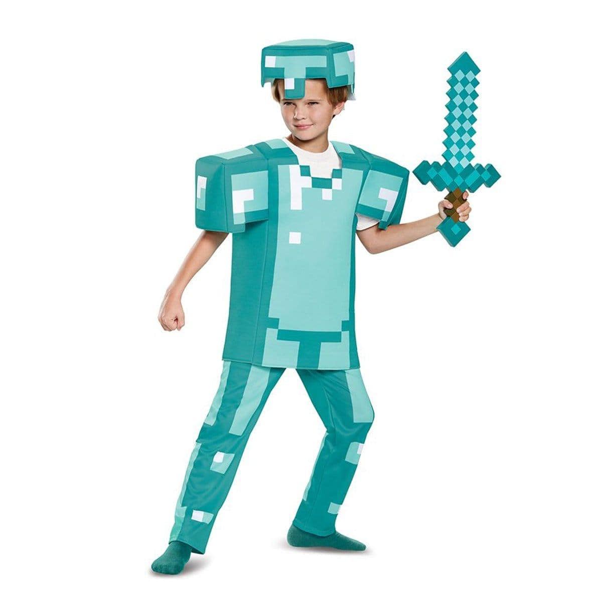 Diamond Armor Steve Costume