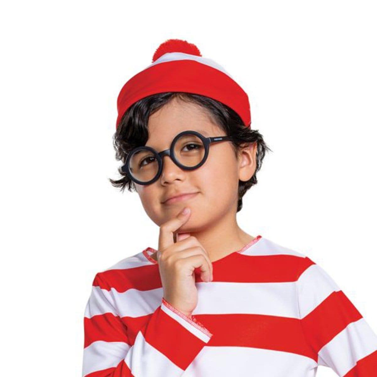 Waldo Costume Kit for Child, Where's Waldo | Party Expert