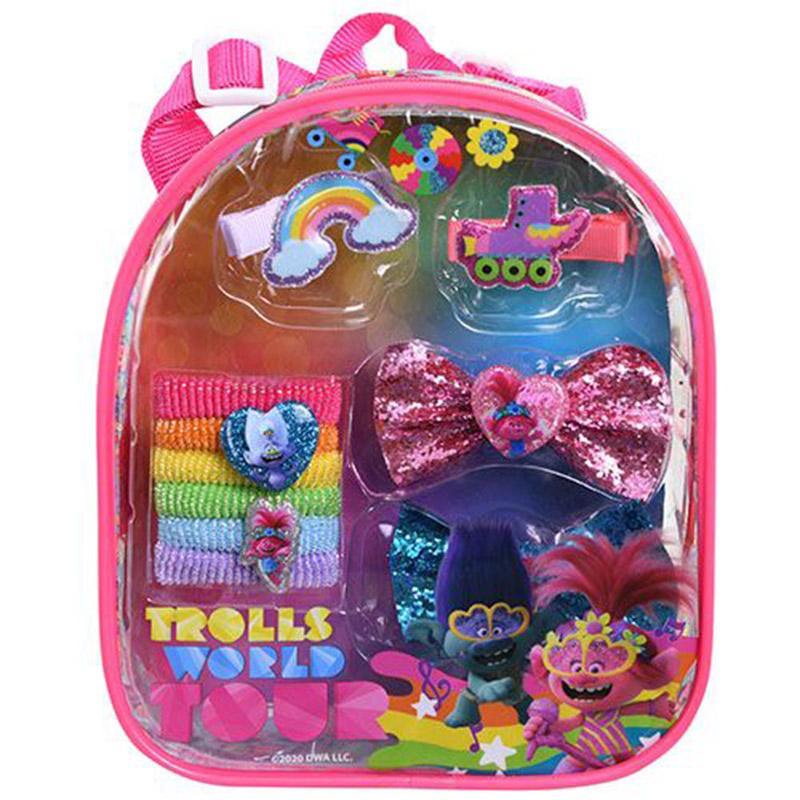 Buy Trolls World Tour Backpack with Hair Accessories | Party Supplies ...