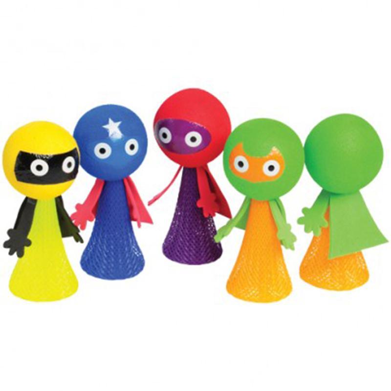 Superhero Hopping Characters, Assortment, 1 Count | Party Supplies ...