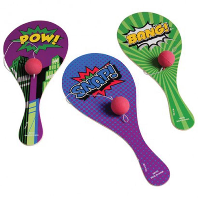 Superhero Paddle Balls | Party Supplies – Party Expert
