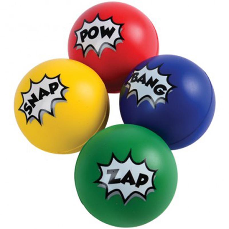 Superhero Stress Balls, Assortment, 1 Count | Party Supplies – Party Expert