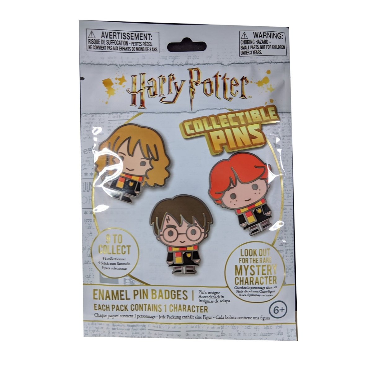Harry Potter Mystery Pin, Assortment, 1 Count | Party Expert