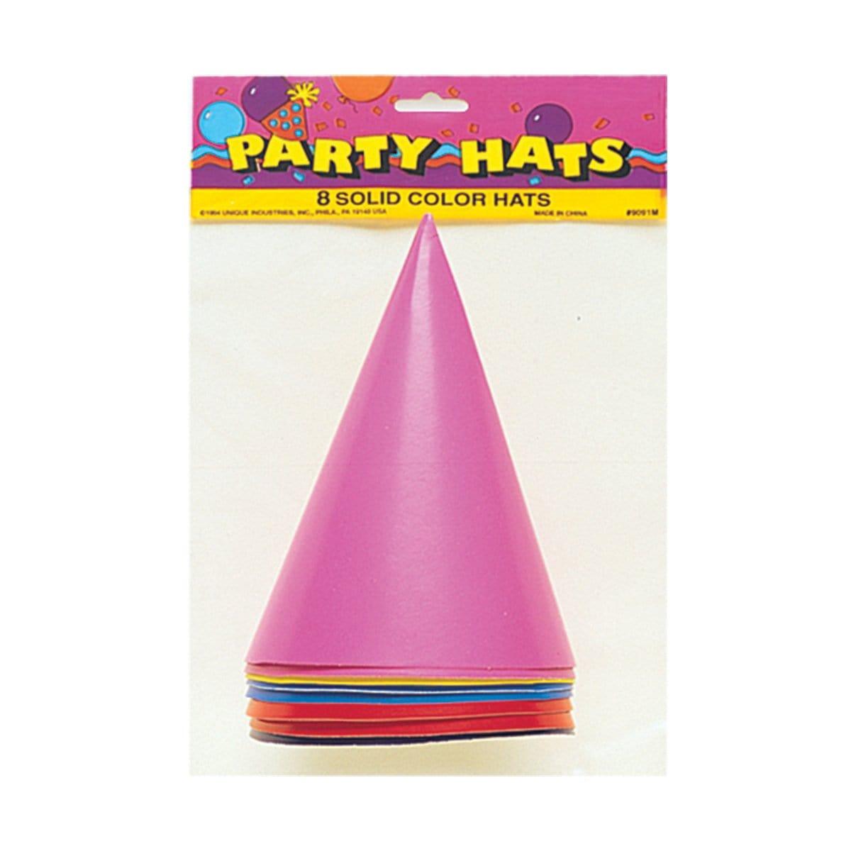Party Hats 8/pkg – Party Expert