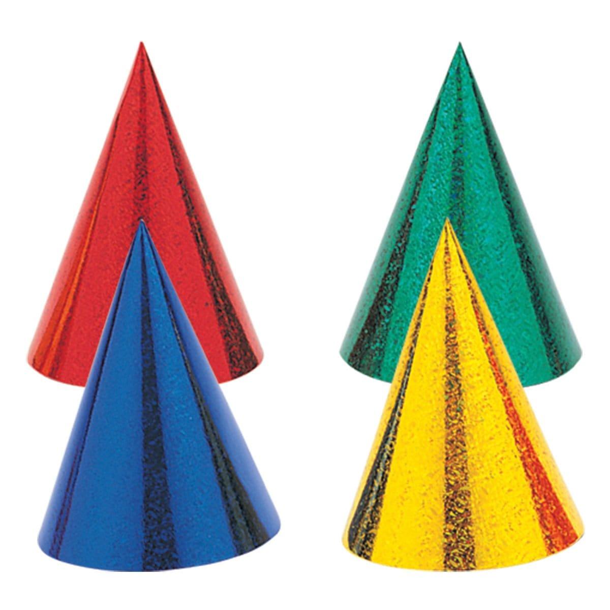Party Hats - Prismatic 8/pkg – Party Expert