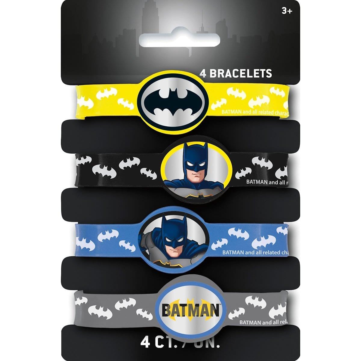 Batman Rubber Bracelets | Party Supplies – Party Expert